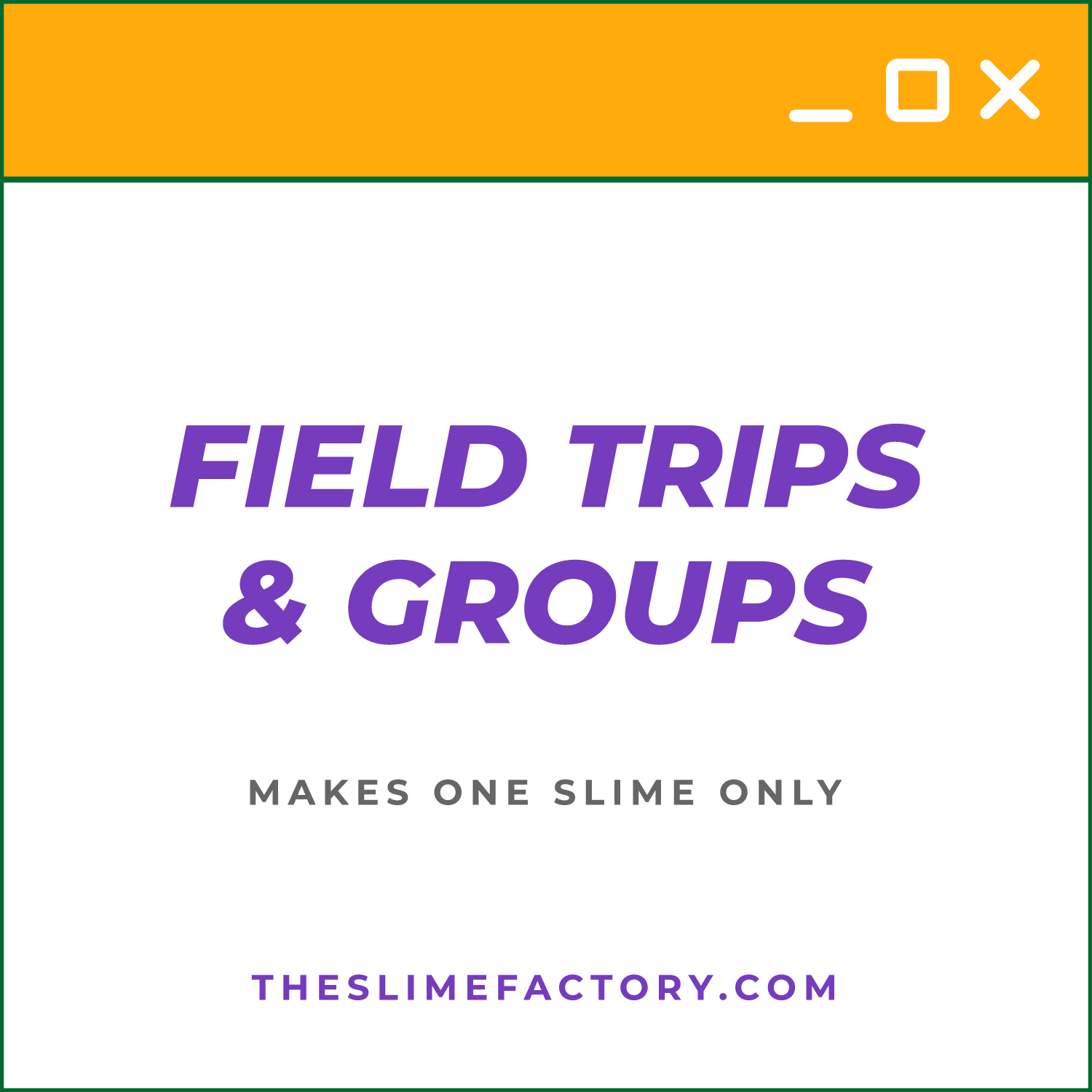 The Slime Factory – Wellington, FL – We love slime!